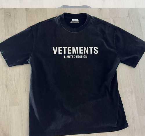 Vetements limited edition футболка