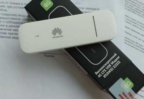 4G LTE USB модем huawei E3372