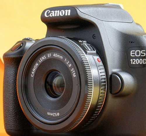 Canon 1200D body + EF 40mm f2.8 STM