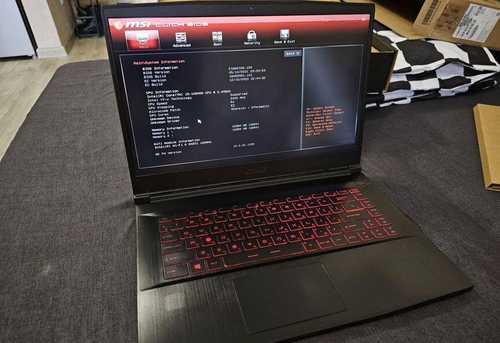 Мощный Игровой ноутбук MSI GF65