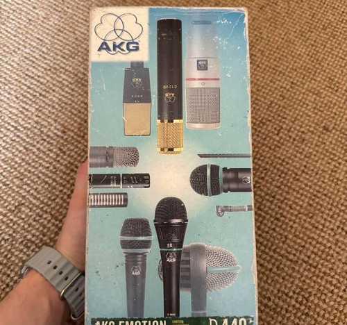 Микрофон инструментальный AKG Emotion D440