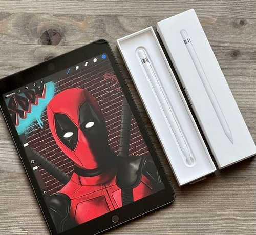 iPad 7 2019 10.2 + Pencil + Procreate Идеал