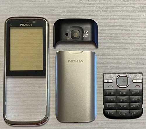 Nokia c5-00 корпус с кнопками
