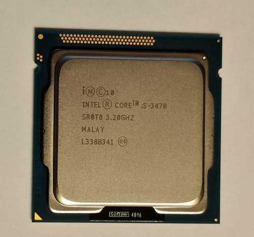 Процессор intel core i5 3470