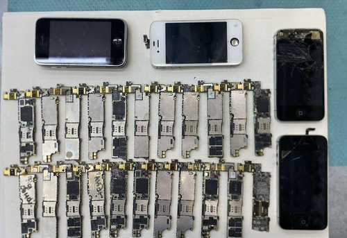 Материнские платы и корпуса iPhone 4, 4s