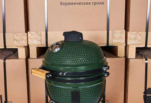 Керамический гриль Kamado HBGrill 14"/ 37см. Green