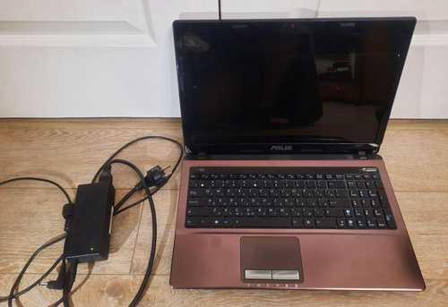 15.6" ASUS K53SJ, 120 ГБ, Core i3-2310M, RAM 8 ГБ, GeForce GT 520M 1 ГБ