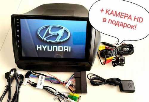 Магнитола Hyundai IX35 + камера
