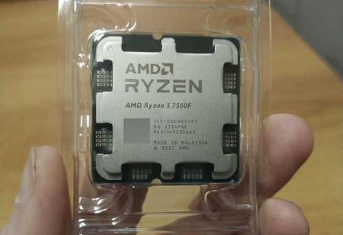 AMD Ryzen 5 7500f OEM новый