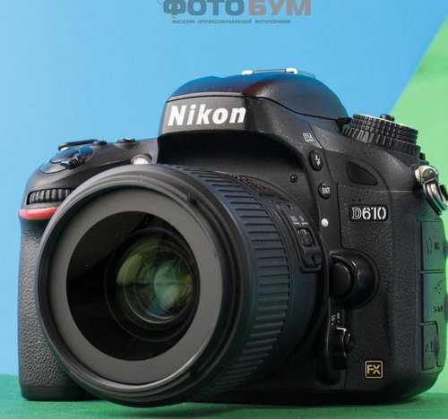 Nikon D610 body + Nikon AF-S 35mm f1.8G DX