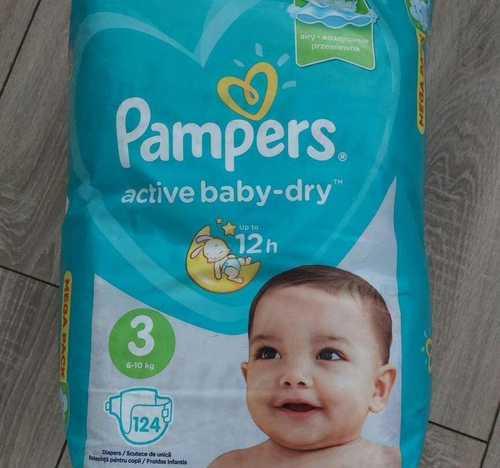 Подгузники памперсы Pampers размер 3