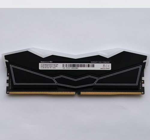 Оперативная память ddr5, 2 плашки по 8gb