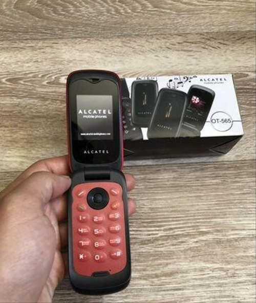 Телефон Alcatel one touch 565 Red