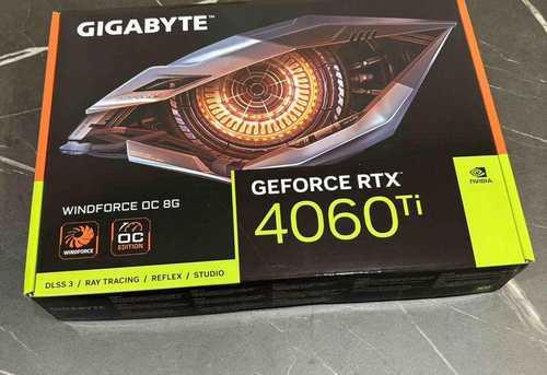 Видеокарта Gigabyte RTX4060Ti windforce OC