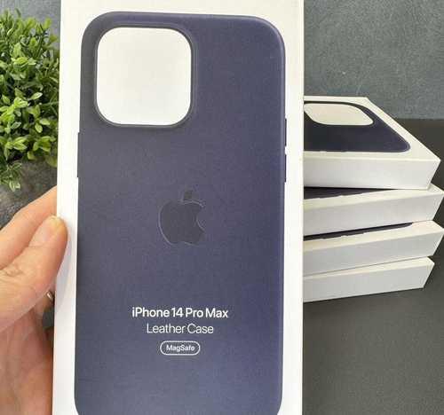 Оригинал Apple iPhone 14 Pro Max Leather Case