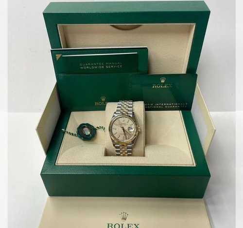 Часы rolex datejust 41mm с гарантией