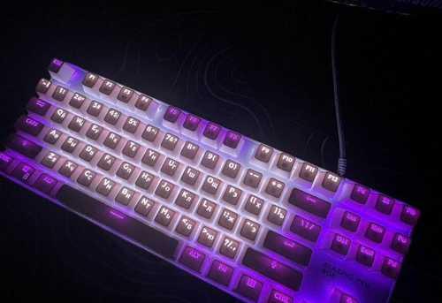 Игровая клавиатура белая