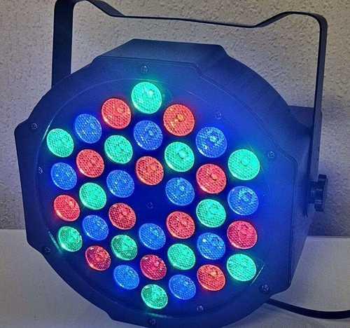 Светомузыка 36 LED RGB DMX Sound Par прожектор