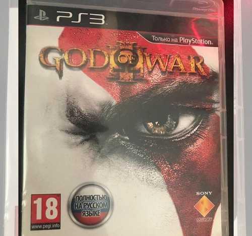 GOD of WAR диск для ps3