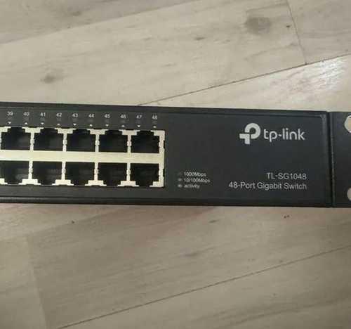 Свич 1G Tp-link tl-sg1048 48*1Гбит бу