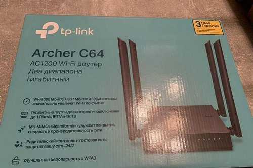 Wifi роутер tp-link Archer C64