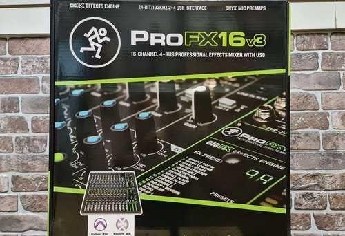 Mackie ProFX16v3 микшерный пульт