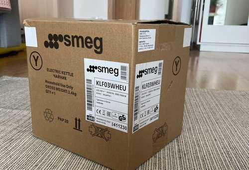 Коробка Smeg от чайника. Оригинал