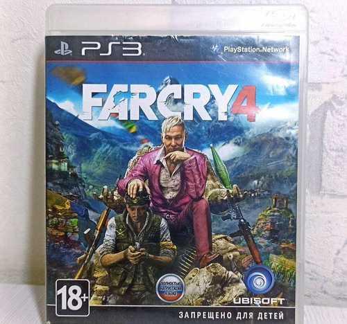 Игровой диск для ps3 Far cry 4