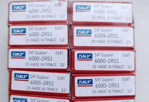 Подшипник SKF 6000 2RS (180100) 10*26*8мм