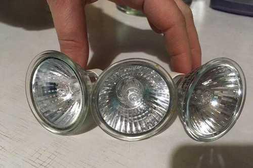 Лампочки цоколь GU 10 7-50W и 35 W