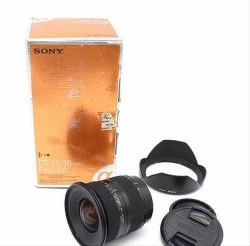 Sony DT 11-18mm f/4.5-5.6 (SAL-1118) в упаковке