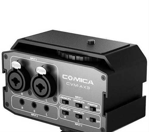 Аудио-микшер Comica CVM-AX3 двухканальный