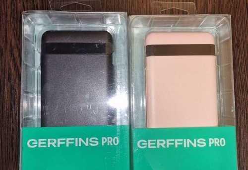 Повербанк Gerfins 20000 мАч (чёрный,розовый)