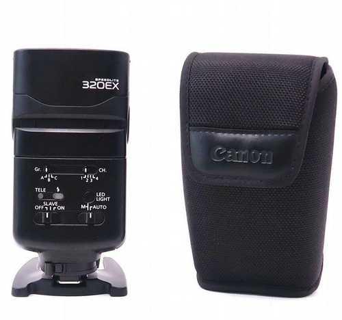 Вспышка Canon speedlite 320EX (с видео светом)