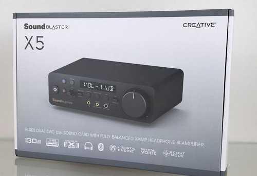 Новые Creative Sound Blaster X5