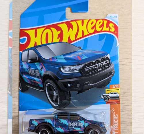 Hot Wheels Ford Ranger Raptor (Сининй)