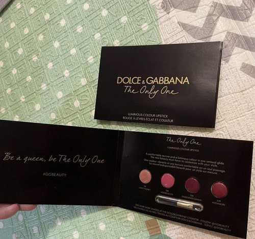Пробники dolce gabbana