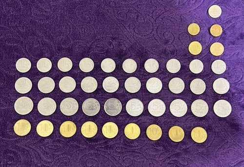 Годовой набор монет 2014-2023, мешковые, UNC