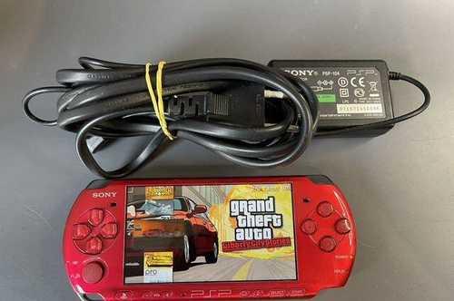 Sony PSP 3008 Radiant Red 32 GB Прошитая с играми