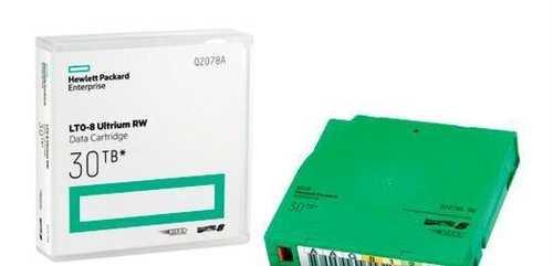 Картридж данных HPE LTO-8 Ultrium, 30 Тб RW