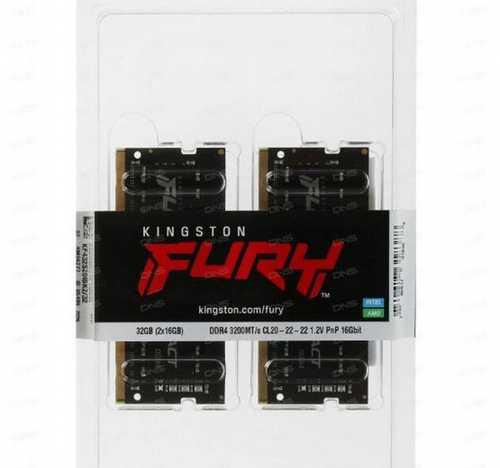 Оперативная память sodimm Kingston fury Impact KF4