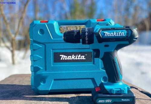 Шуруповерт Makita 26v новый