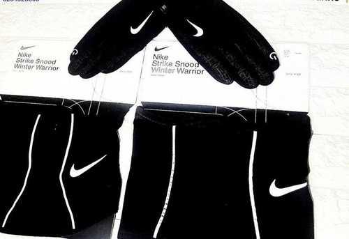Снуд Nike Winter warrior + перчатки Nike