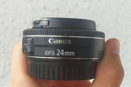 Canon ef-s 24mm f:2.8 stm