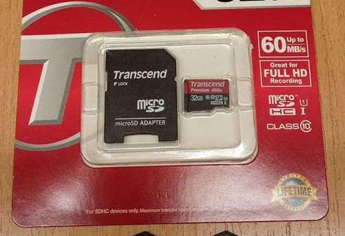 Transcend Premium 32Gb (microSD)