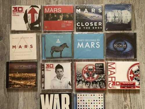 30 Seconds To Mars CD и редкие книги