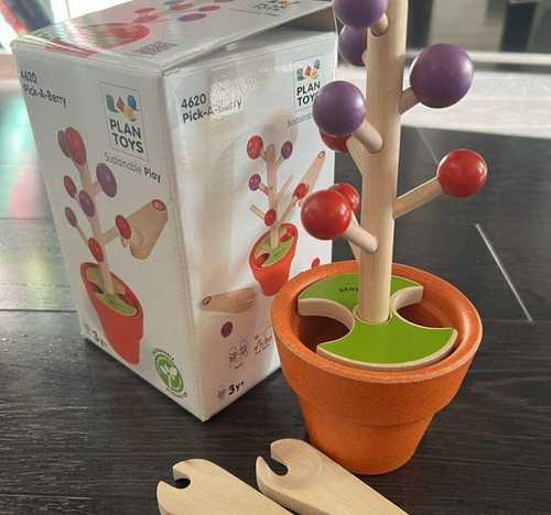 Развивающая игра Plan Toys Собери ягоды