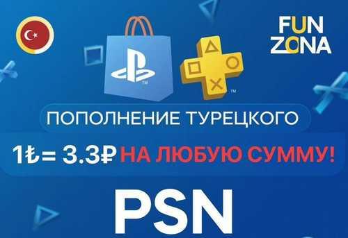 Игры PS4 и PS5 / Пополнение кошелька PSN Тур/Укр