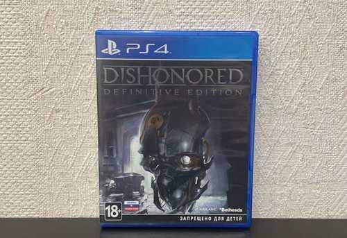 Dishonored Definitive Edition PS4 PS5