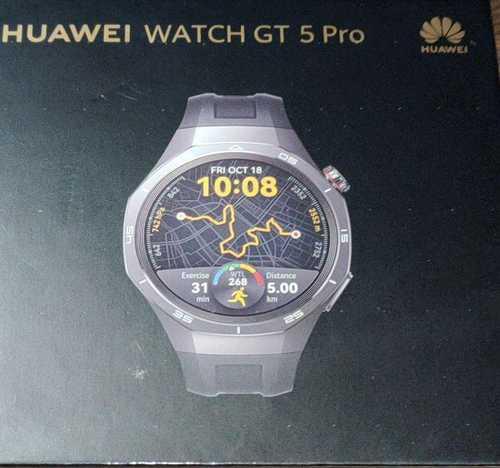 Новые смарт часы Huawei watch gt 5 pro